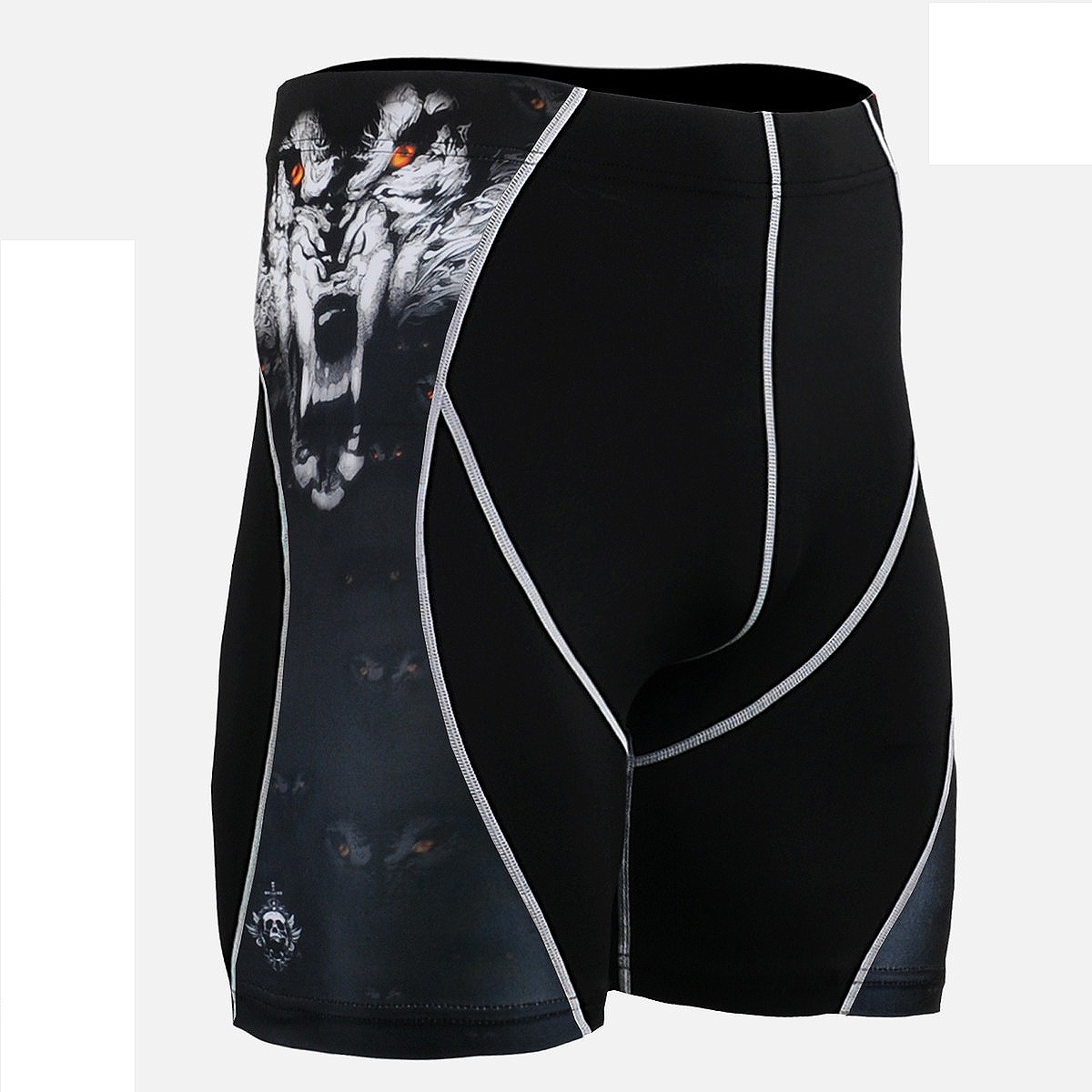 "Canis Lupis" - FIXGEAR Second Skin Technical Compression Shorts