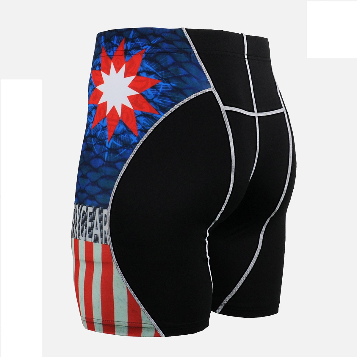 "Americanada" - FIXGEAR Second Skin Technical Compression Shorts